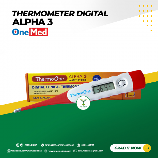 Thermometer Digital Alpha 3 - AMS MEDIKA