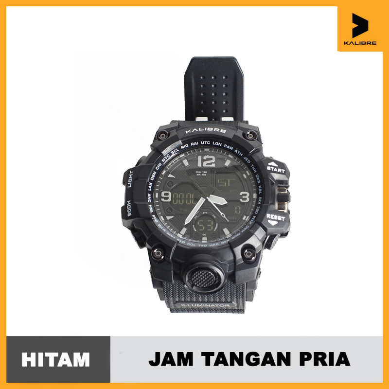 Kalibre Jam Tangan Analog Pria Outdoor Kalibre Watch Tero 996224000 ...