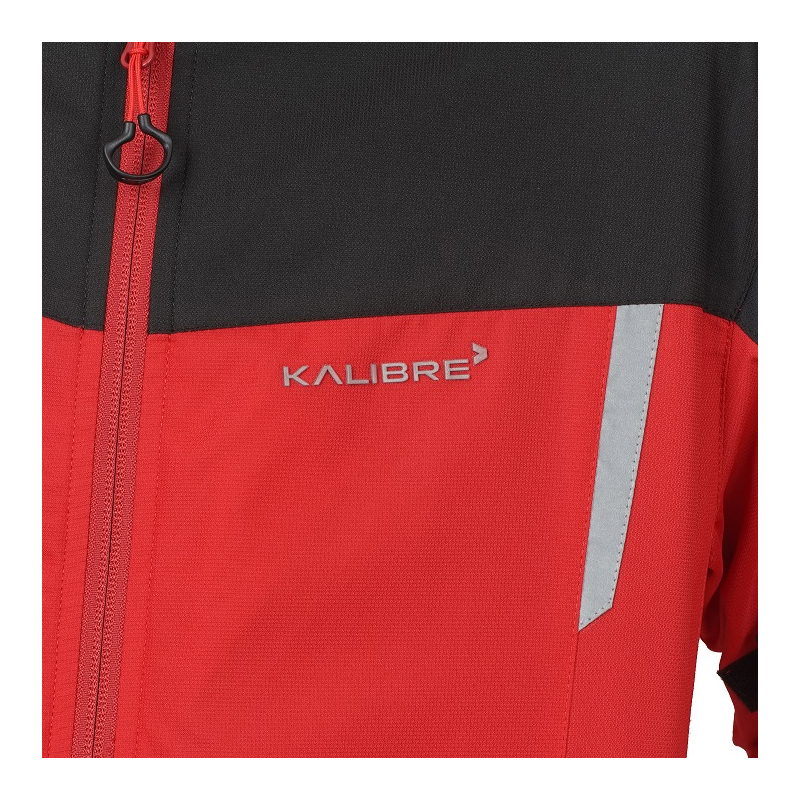 Kalibre Jaket Motor Vector Black-Red 970384 - KALIBRE