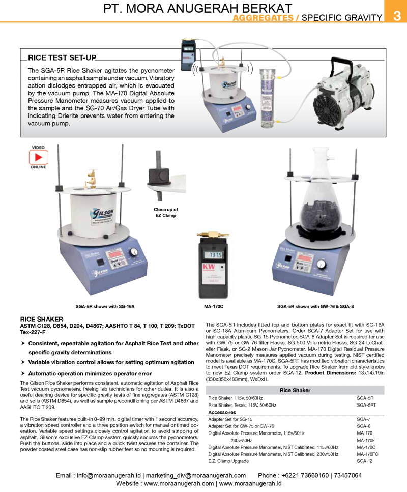 RICE SHAKER - PT Mora Anugerah Berkat