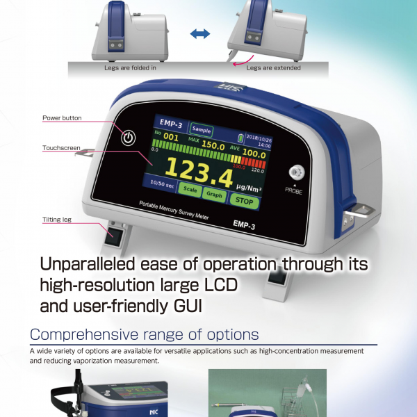 PORTABLE MERCURY SURVEY METER - EMP3 - PT Mora Anugerah Berkat