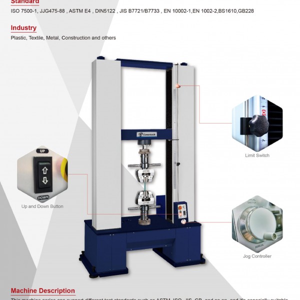 Universal Testing Machine (100kN - 300kN) - PT Mora Anugerah Berkat