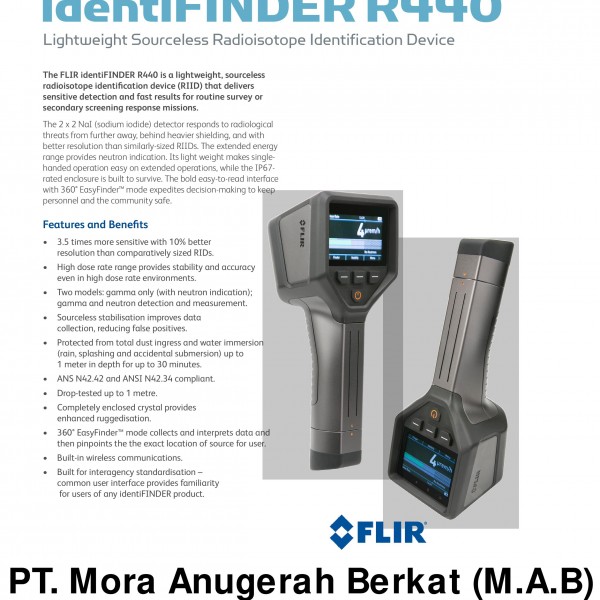 FLIR identiFINDER R440 - PT Mora Anugerah Berkat