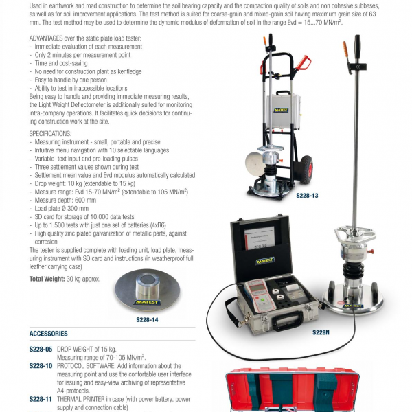 LIGHT WEIGHT DEFLECTOMETER (LWD) - PT Mora Anugerah Berkat