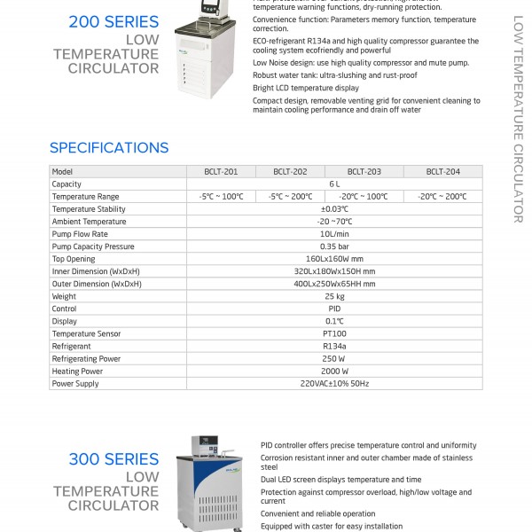 BIOLAB Low Temperature Circulator - PT Mora Anugerah Berkat