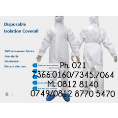 ALAT PELINDUNG DIRI / APD (DISPOSABLE ISOLATION COVERALL) - PT Mora ...